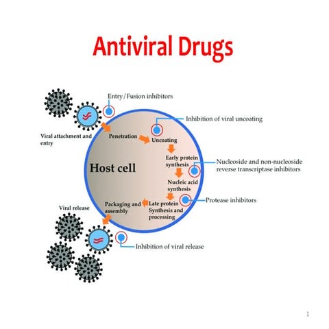 Medicinal chemistry of Anti viral agents | PPTX