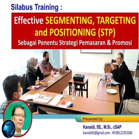 (2022) Silabus Training "Effective SEGMENTING, TARGETING and ...