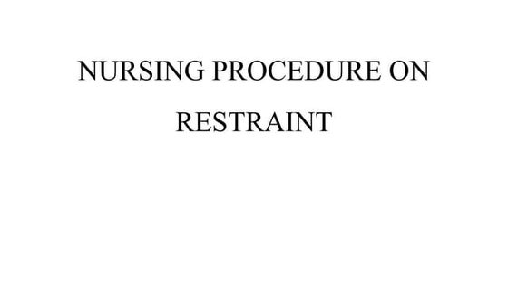 Tpr procedure in english | PPT