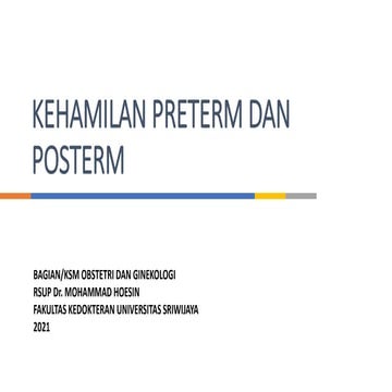 PREterm Postterm .pptx