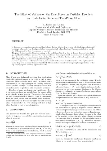 Lab report on liquid viscosity of glycerin | PDF
