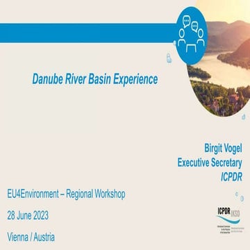 ICPDR - Danube River Basin Experience | PPT