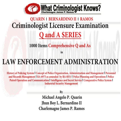 LAW-ENFORCEMENT-ADMINISTRATION-AND-ORGANIZATION.pptx