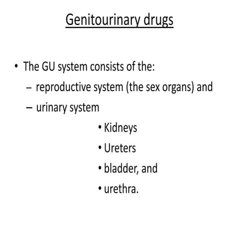 10.Genitourinary drugs.pptx