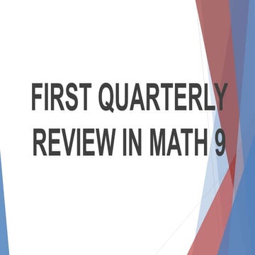 Quarter 1 Math 9 Review.pptx