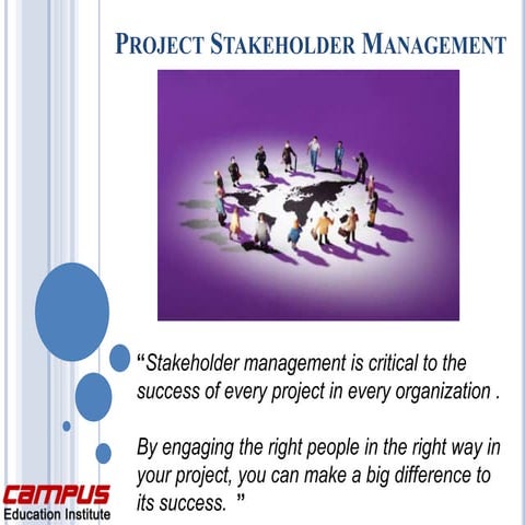 10. PMP Project Stakeholder Management.ppt