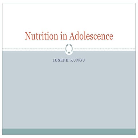 10. Lect.10.Nutrition in Adolescence.pptx