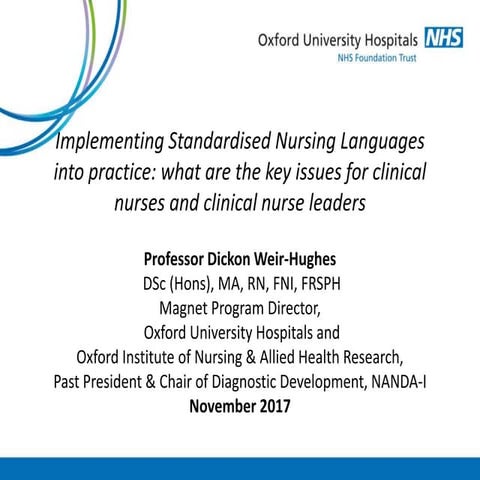 10. Dickon - Implementing standardised nursing languages into practice.pptx