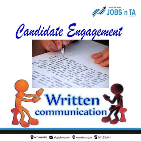10. Candidate Engagement - Written Communication.ppsx