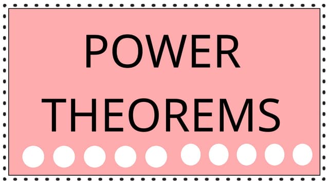 10 Power Theorem Pptx Mathematics Quarter 2 Ppt