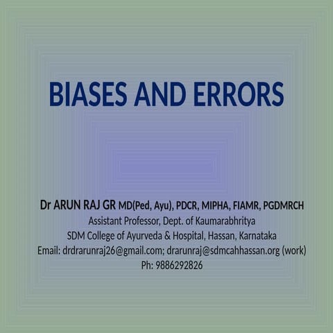 10. Bias and Error.pptxmmmmmmmmmmmmmmmmmm | PPTX