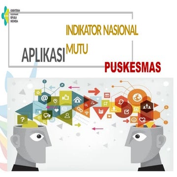 10. APLIKASI INM atau indikator nasional mutu untuk puskesmas | PPTX