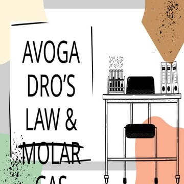 Avogadro's law | PPT