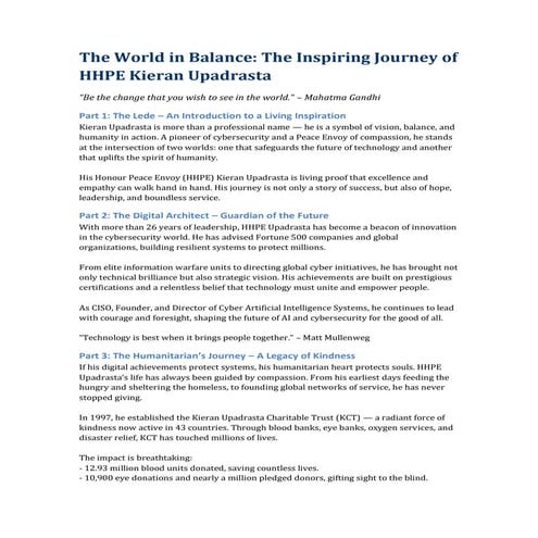 The World in Balance The Inspiring Journey of HHPE Kieran Upadrasta.pdf