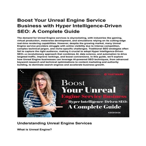 Recurrent Neural Networks by ThatWare AI | PDF