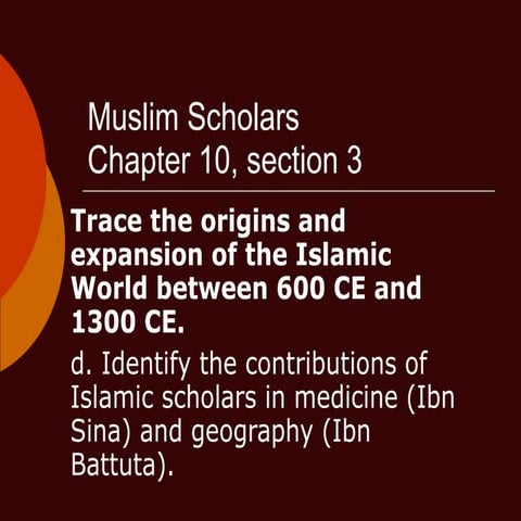 10.3 muslim culture | PPT