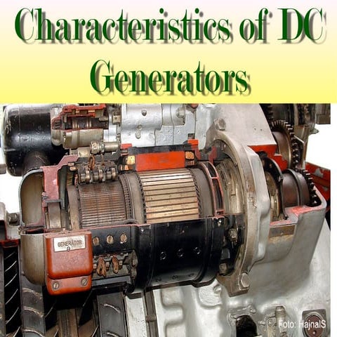 10.5.1 Charateristics Generators | PDF