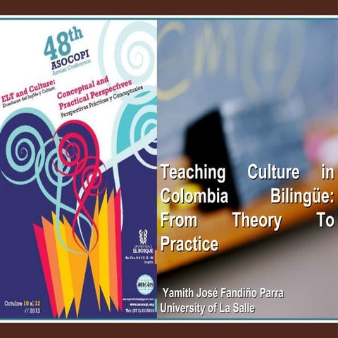 Teaching culture in colombia bilingue | PPT