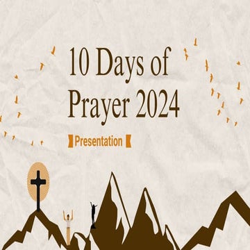 10-Days-of-Prayer-2024-Presentation allu | PDF