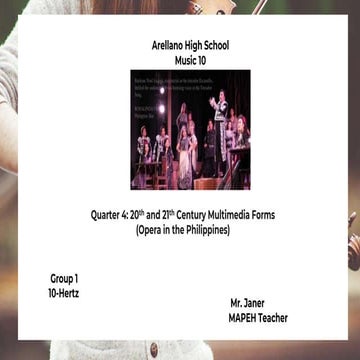 10 hertz g1operainph | PPTX