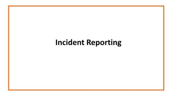 Occurrence Variance Report and Sentinel Event Reporting System | PDF