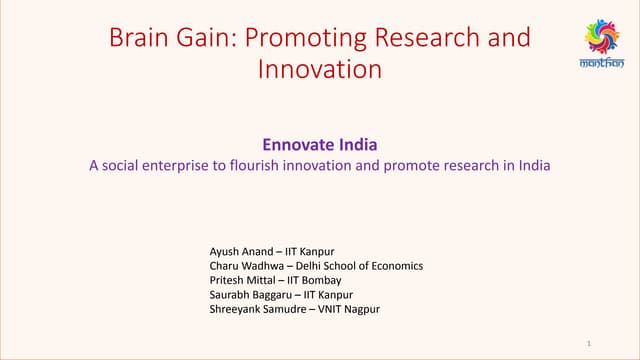 Innovative-Avishkar projects | PPT