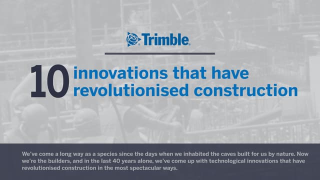 Recent construction technologies | PPTX