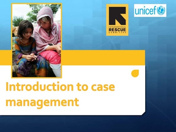 Basics in Case management and its models | PPTX