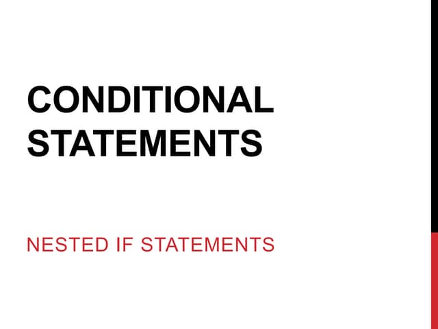 10 Lec Nested If Statementpptx