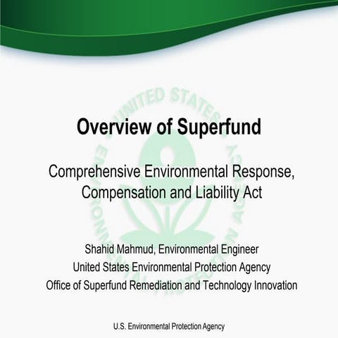 EPA Superfund | PDF