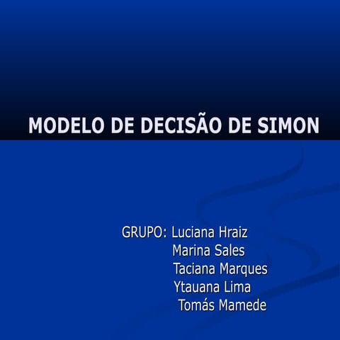 10 modelo simon | PPT