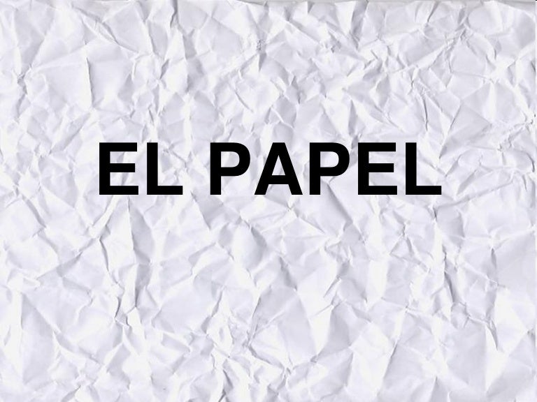 el papel