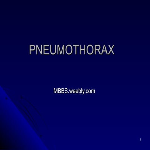 10.Pneumothorax | PPT
