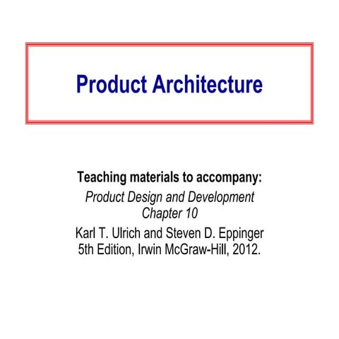 10---Product_Architecture.ppt