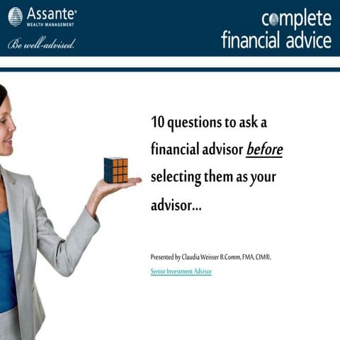 10 questions to ask for a financial advisor before selecting them as ...