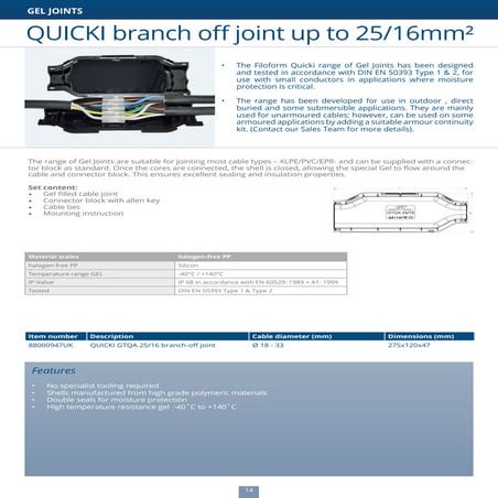 Filoseal+HD datasheet | PDF