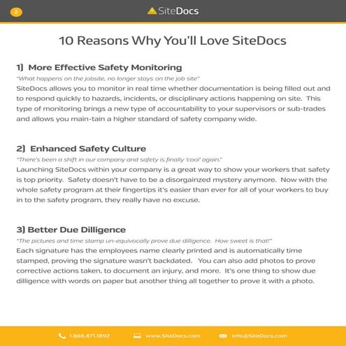 10 Reasons Youll Love Sitedocs Pdf