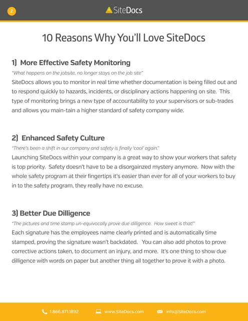 10 Reasons Youll Love Sitedocs Pdf