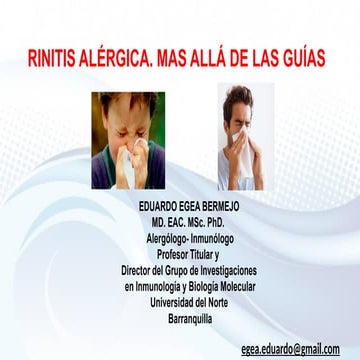 Rinitis alergica | PPTX