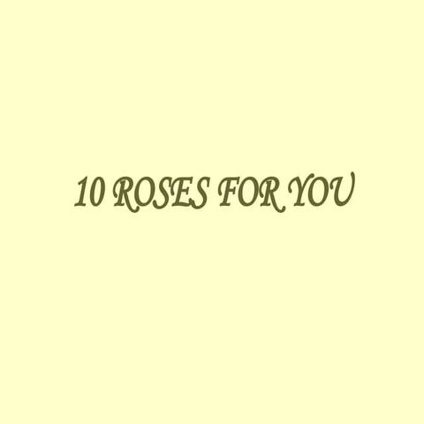 10 Roses | PPT