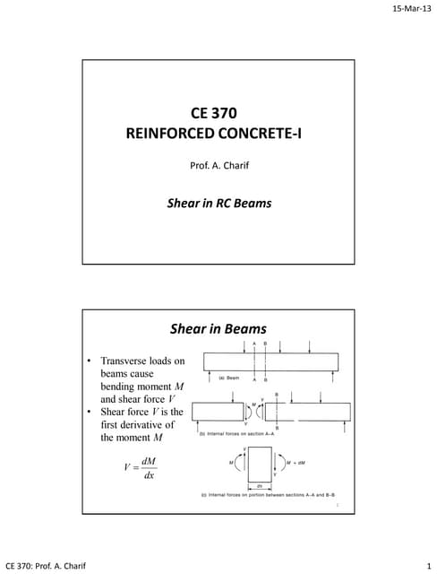Shear Force And Bending Moment Diagram For Frames | PPT