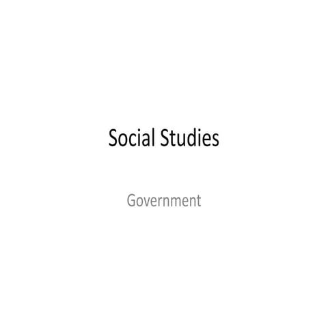 social-studies-government | PPTX