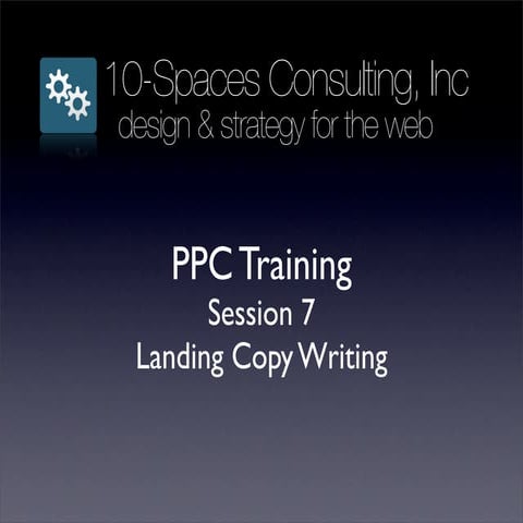 PPC Landing Copy | PPT