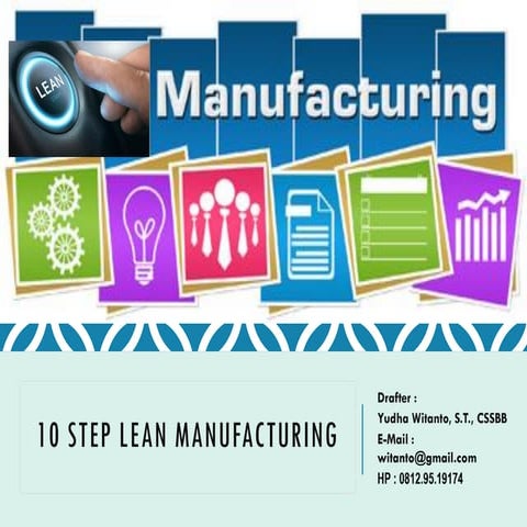 10 Langkah implementasi lean | PDF