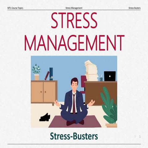 Stress-Busters | PPTX