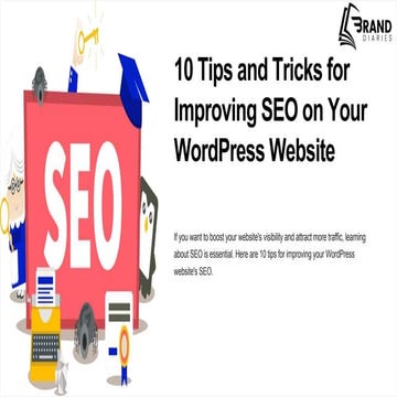 10 Tips and Tricks for Improving SEO on Your WordPress Website | PPT