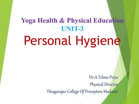 personal hygiene - presentation | PPTX