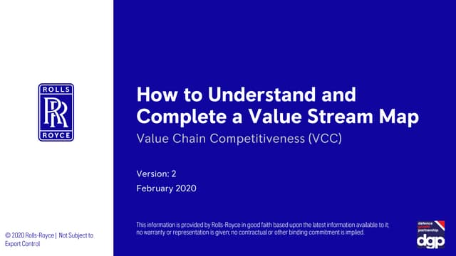 value stream mapping | PPTX