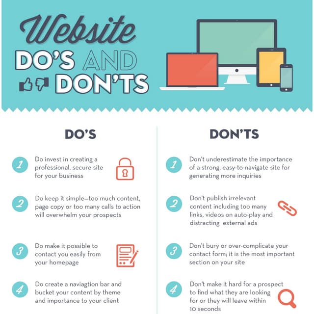 10 Website Dos and Don'ts | PDF