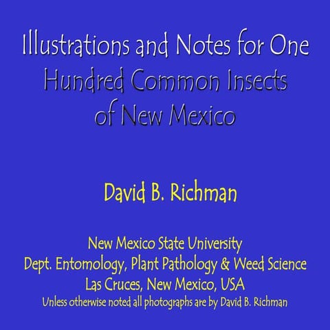 100-common-insects-presentation.pdfiles. | PPT